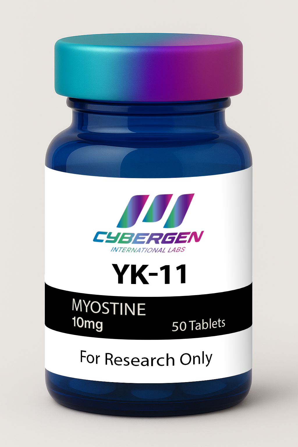 YK-11 – Myostine 10mg (50 Tablets) - Cybergen US Peptides